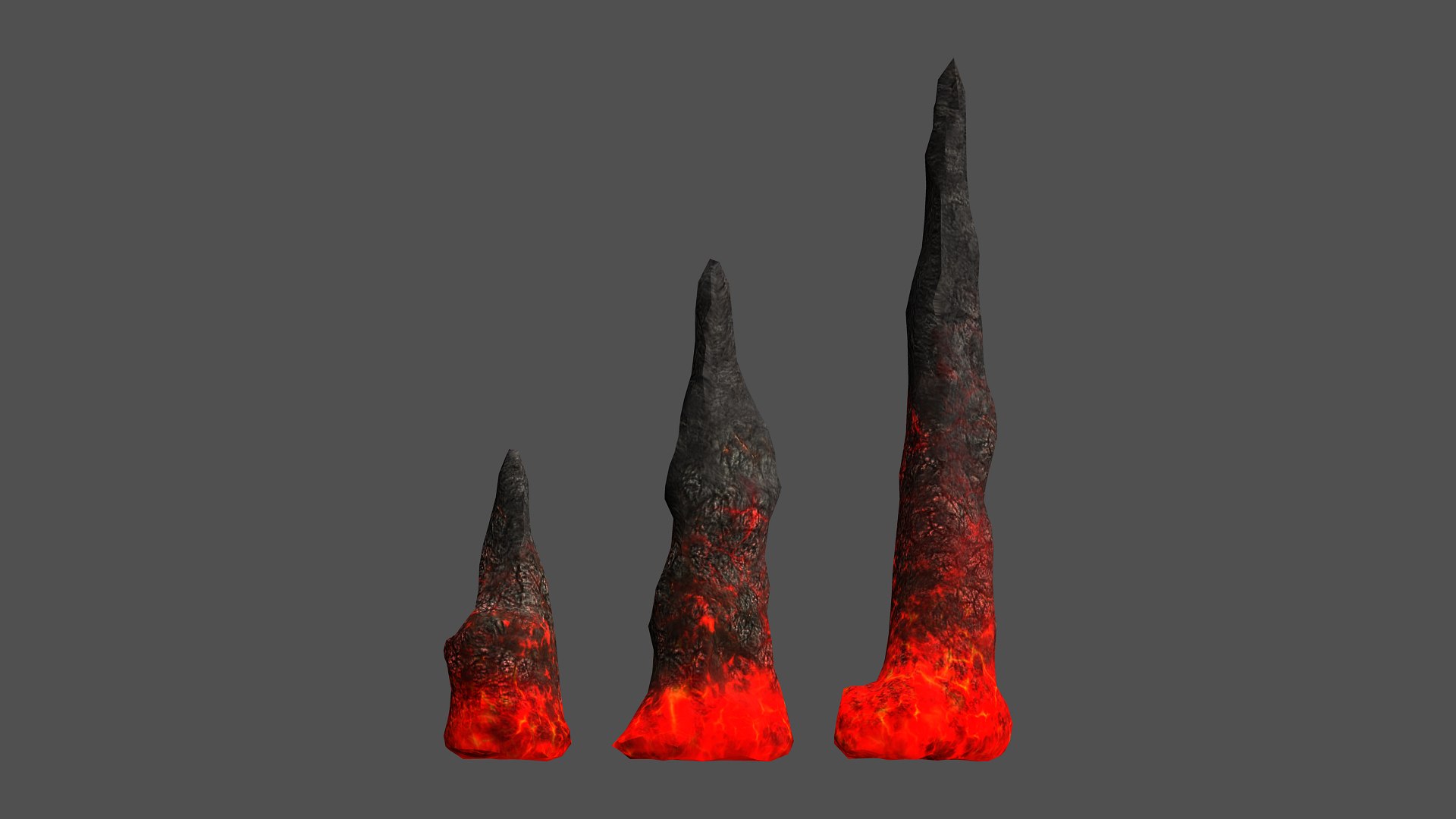 3D Set Stalagmites - Model - TurboSquid 1595114