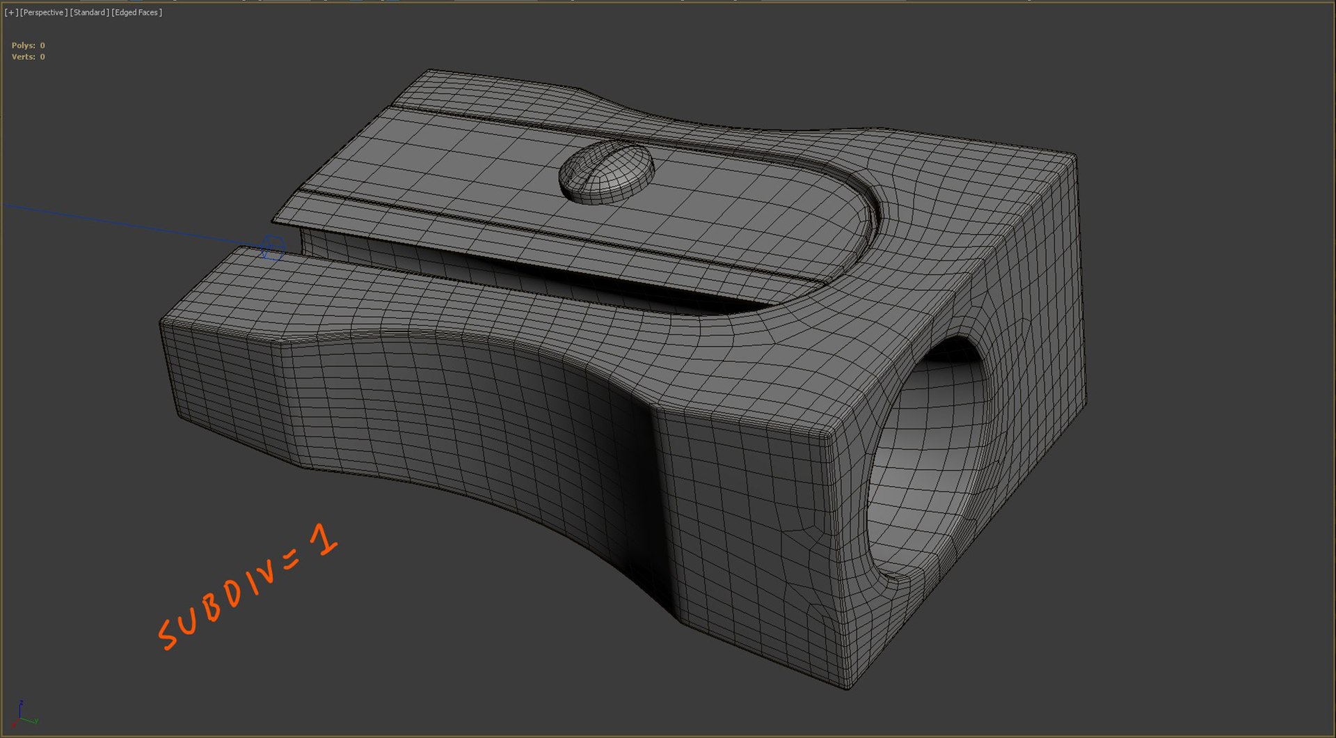 3D Classic Pencil Sharpener Model - TurboSquid 1804402