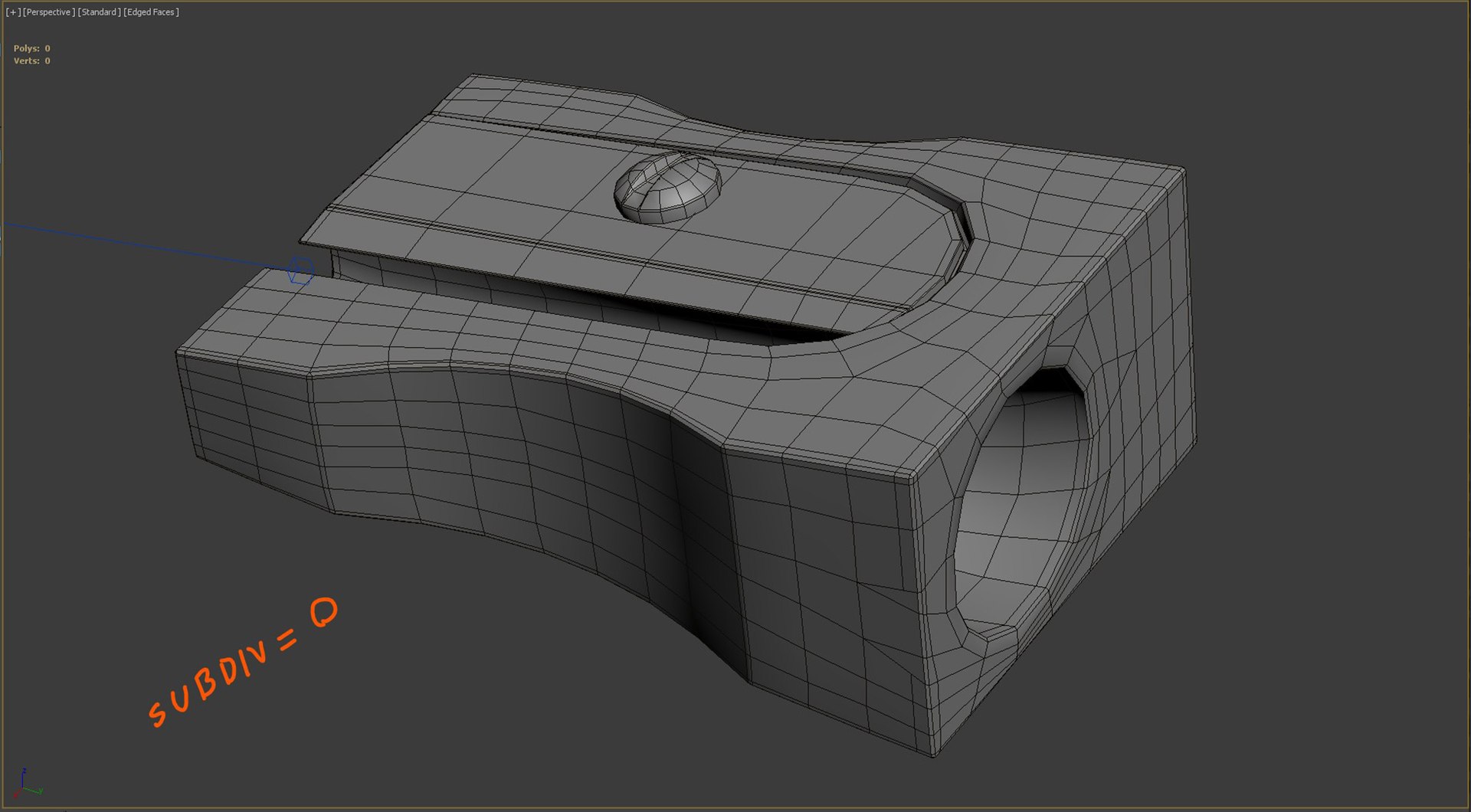 3D Classic Pencil Sharpener Model - TurboSquid 1804402