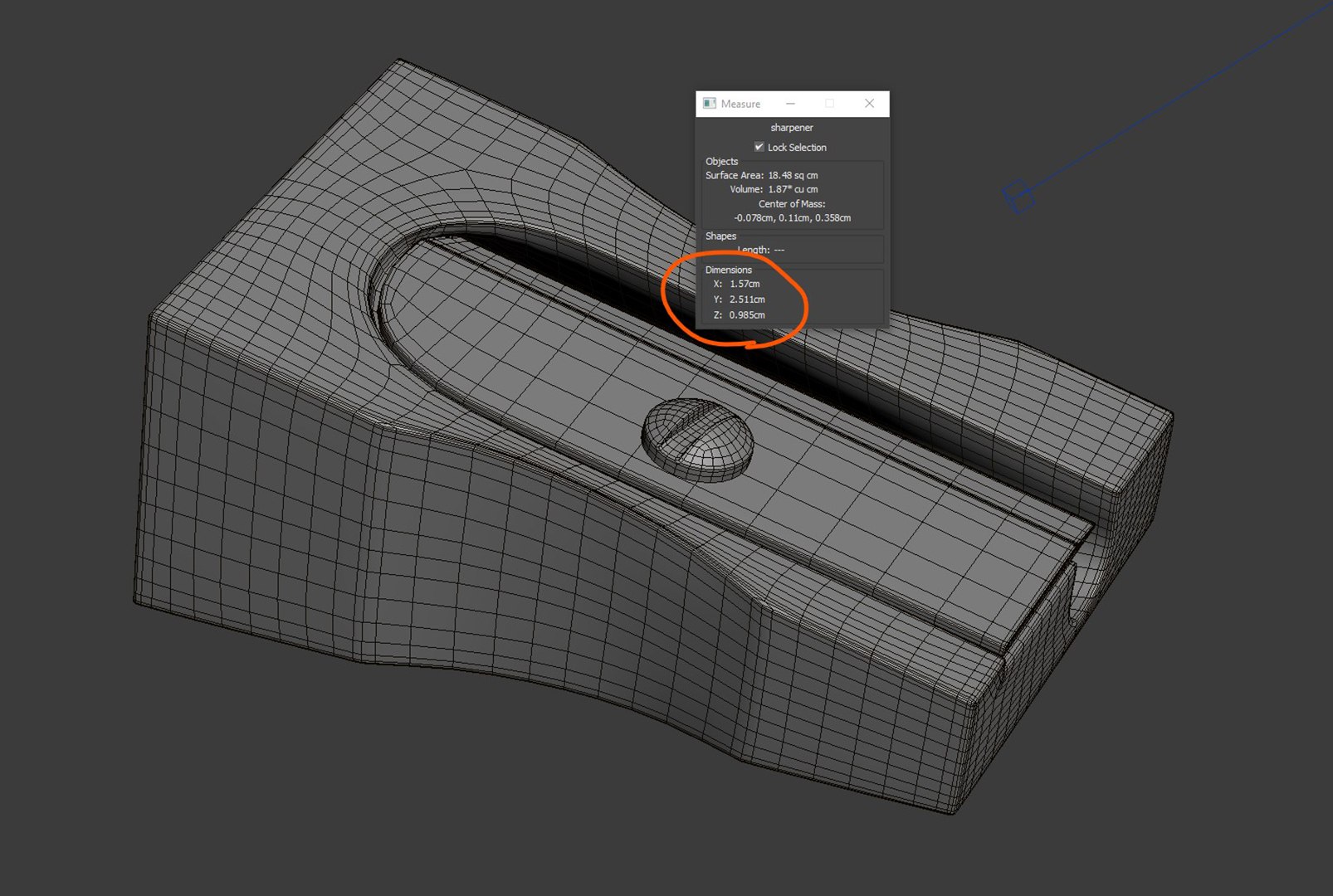 3D Classic Pencil Sharpener Model - TurboSquid 1804402
