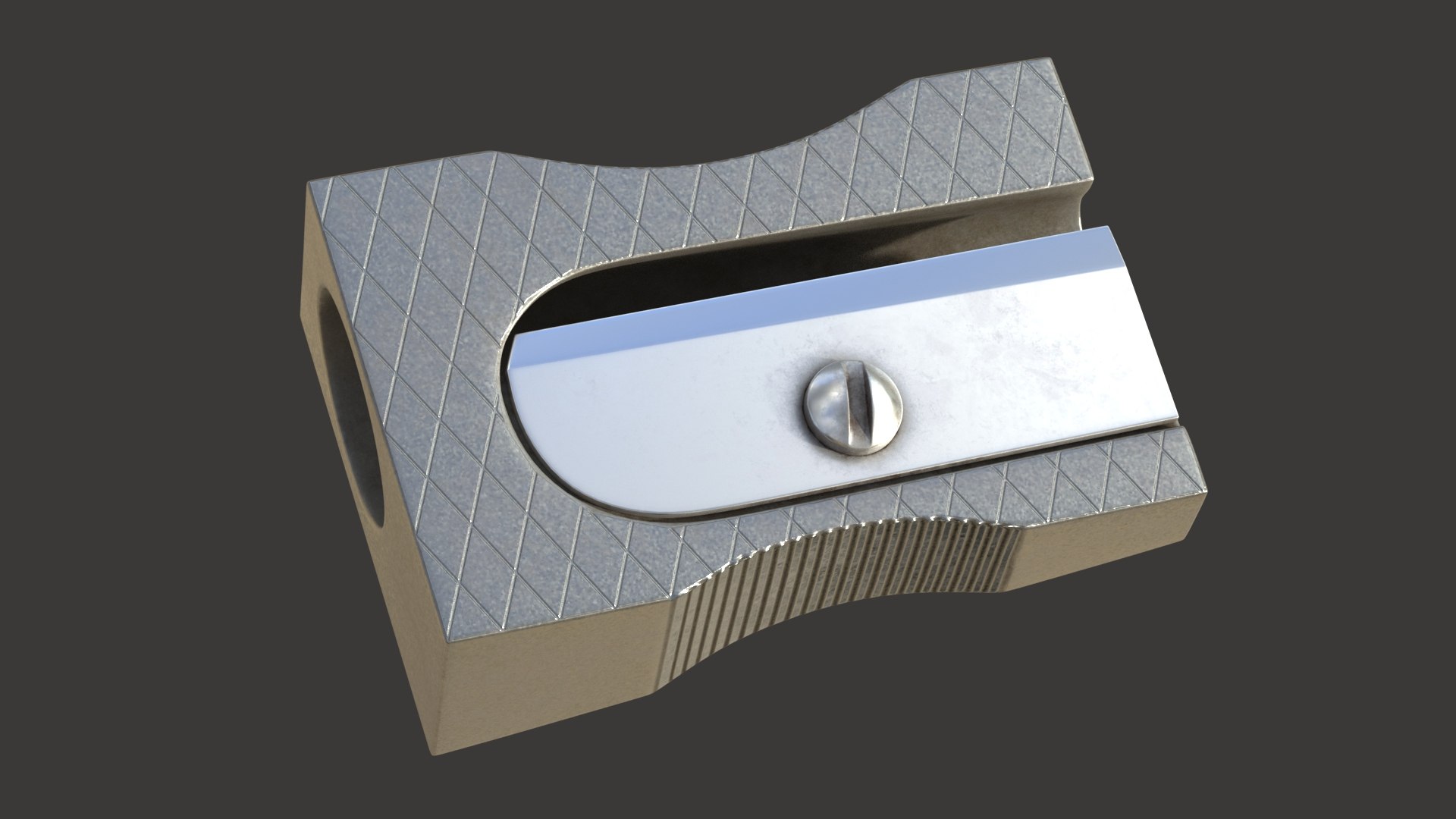 3D Classic Pencil Sharpener Model - TurboSquid 1804402