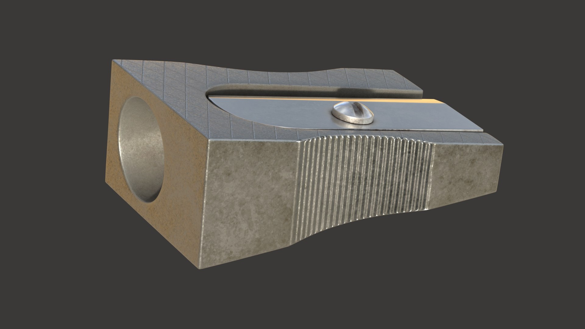 3D Classic Pencil Sharpener Model - TurboSquid 1804402