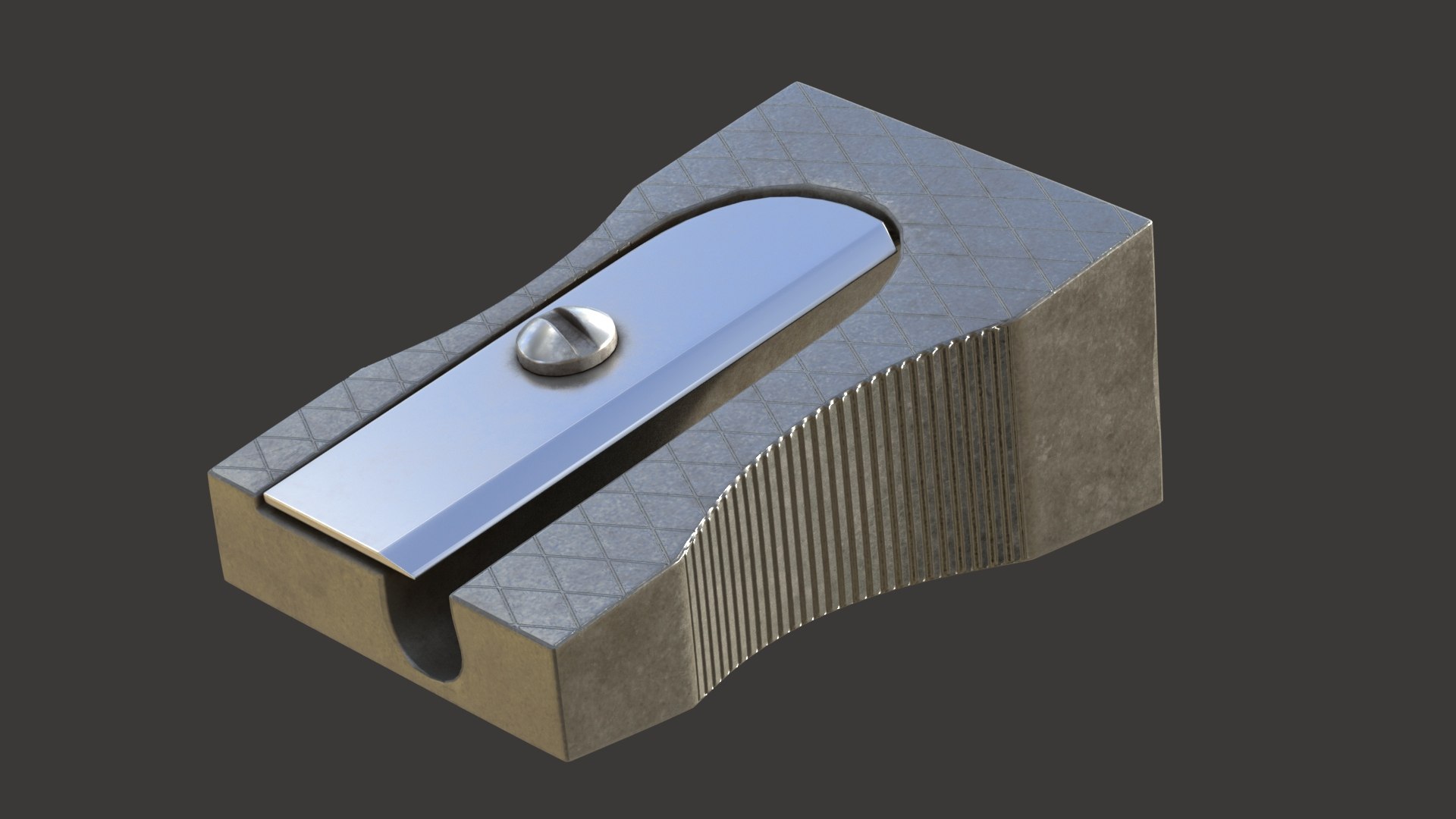 3D Classic Pencil Sharpener Model - TurboSquid 1804402
