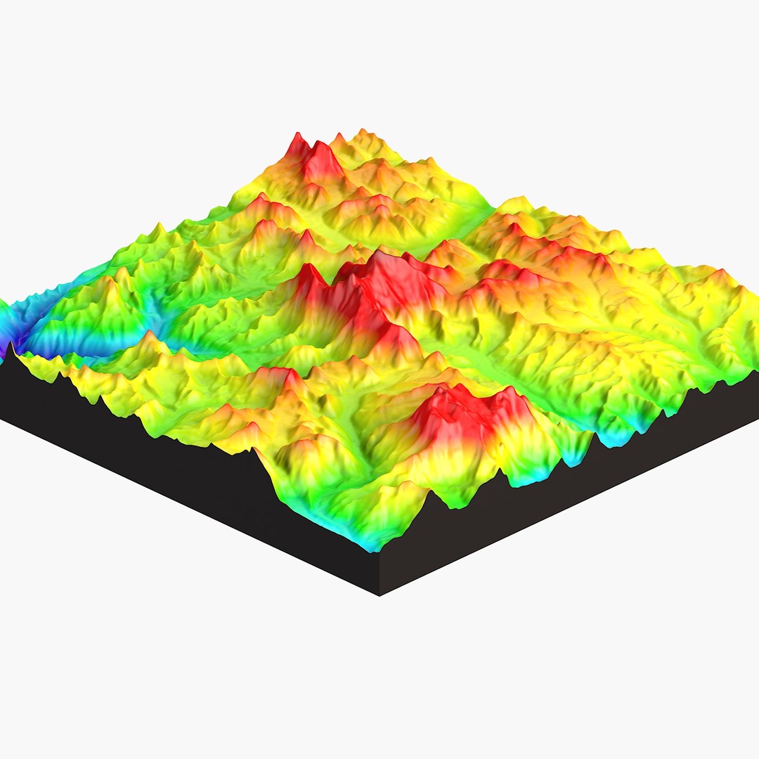 Landscape Mount Everest 3d Model