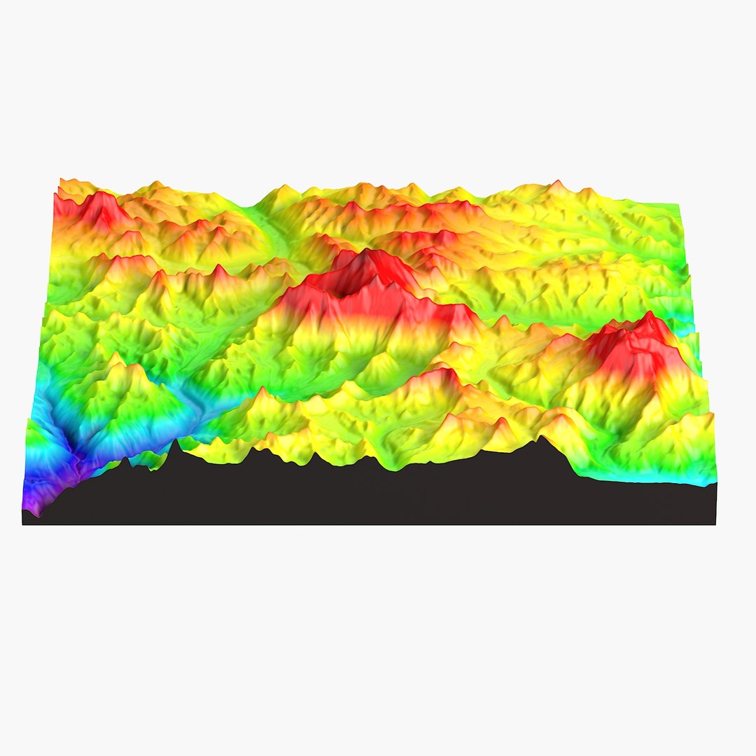 Landscape Mount Everest 3d Model