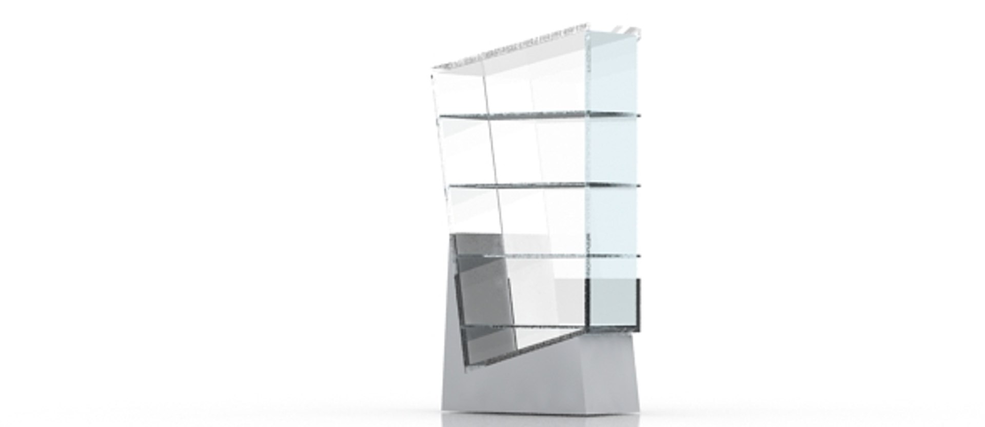 3d model glass case