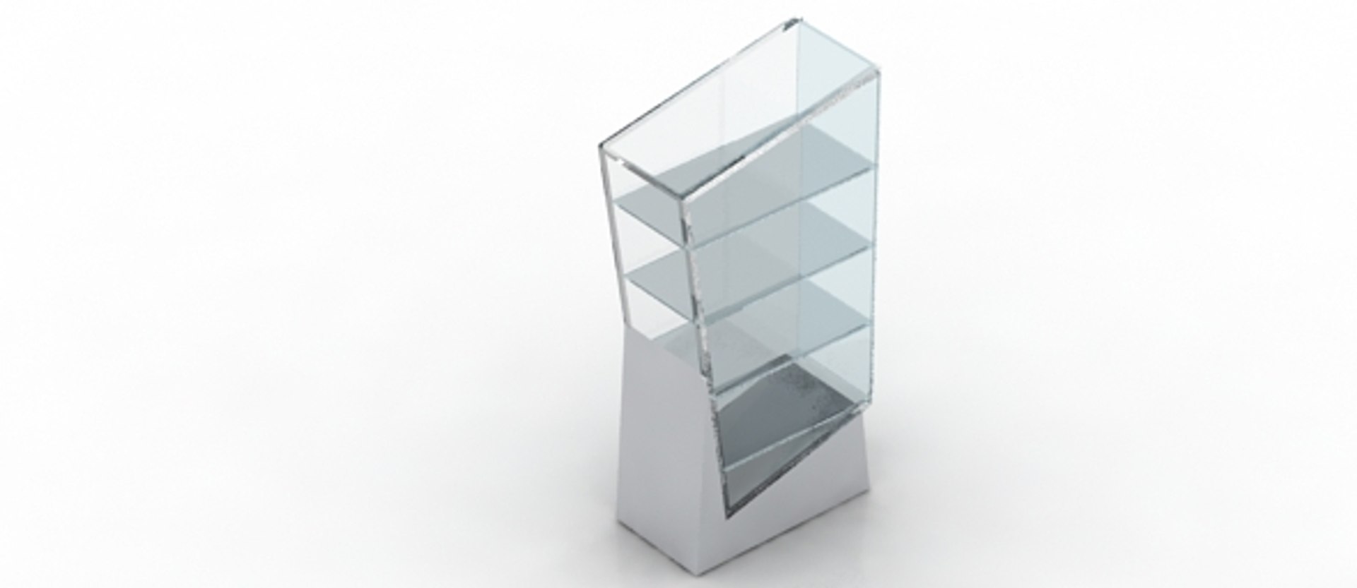 3d model glass case
