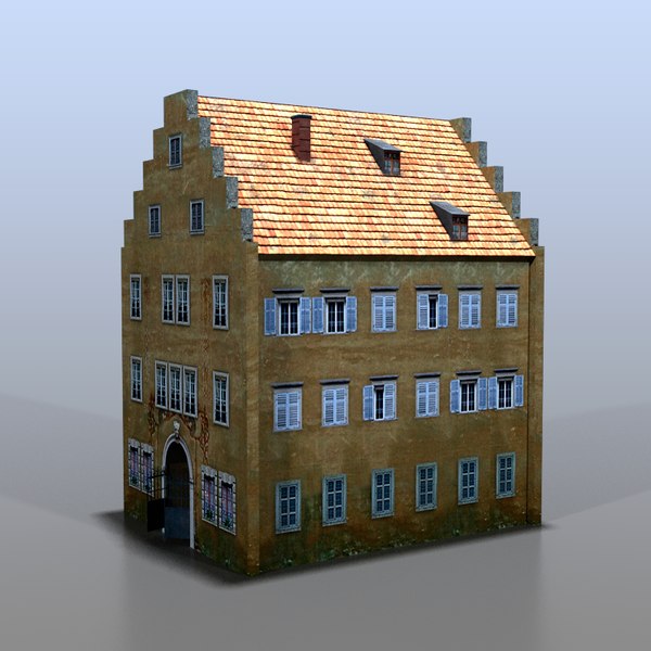 3d model house german