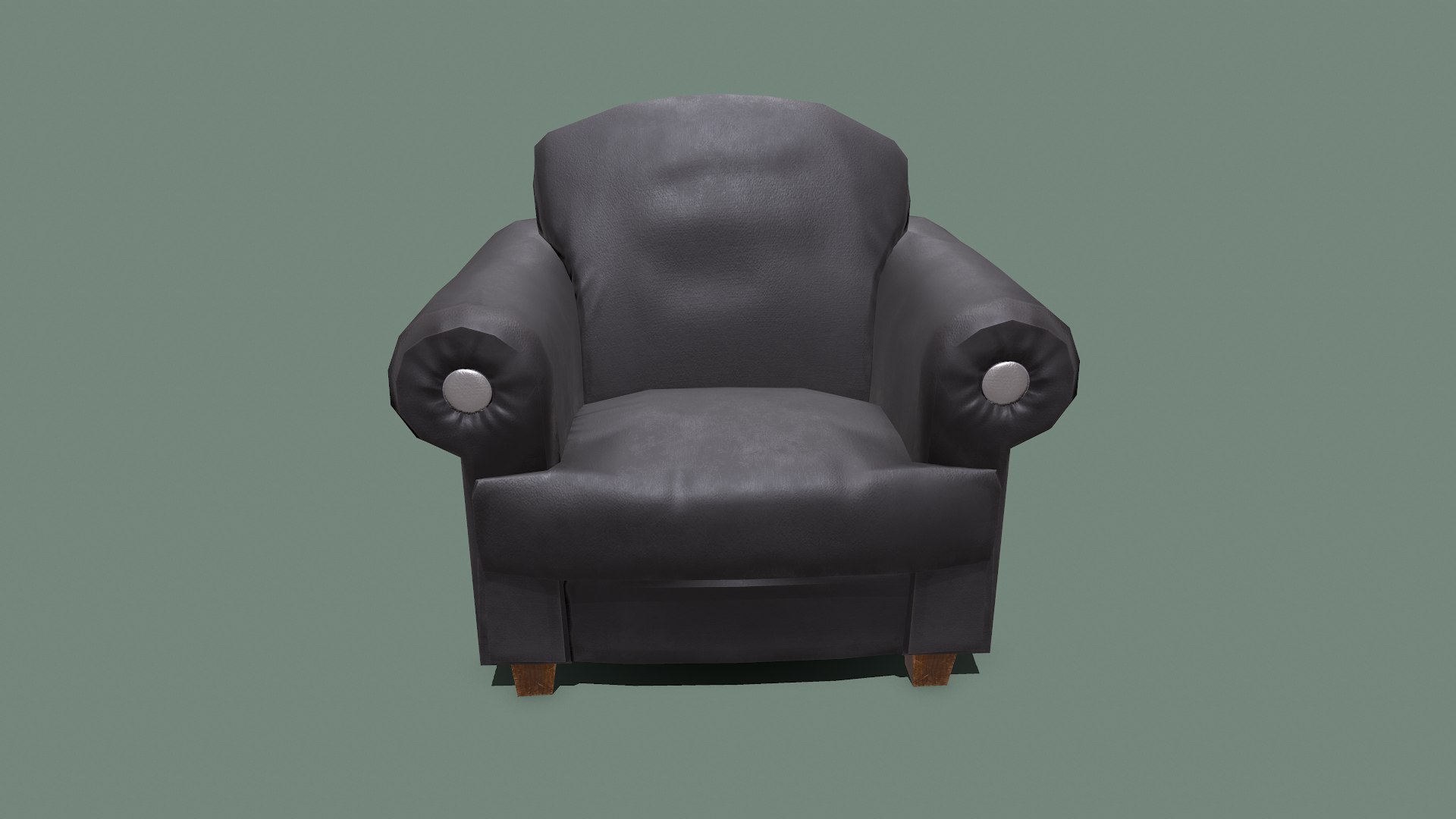 Free Armchair Low-poly PBR 3D - TurboSquid 2119110