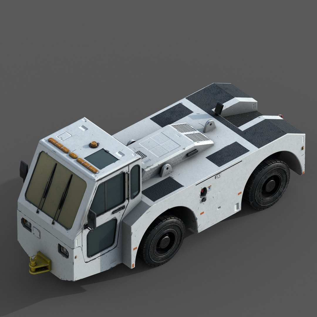 3D Airport Vehicle Model - TurboSquid 2242631
