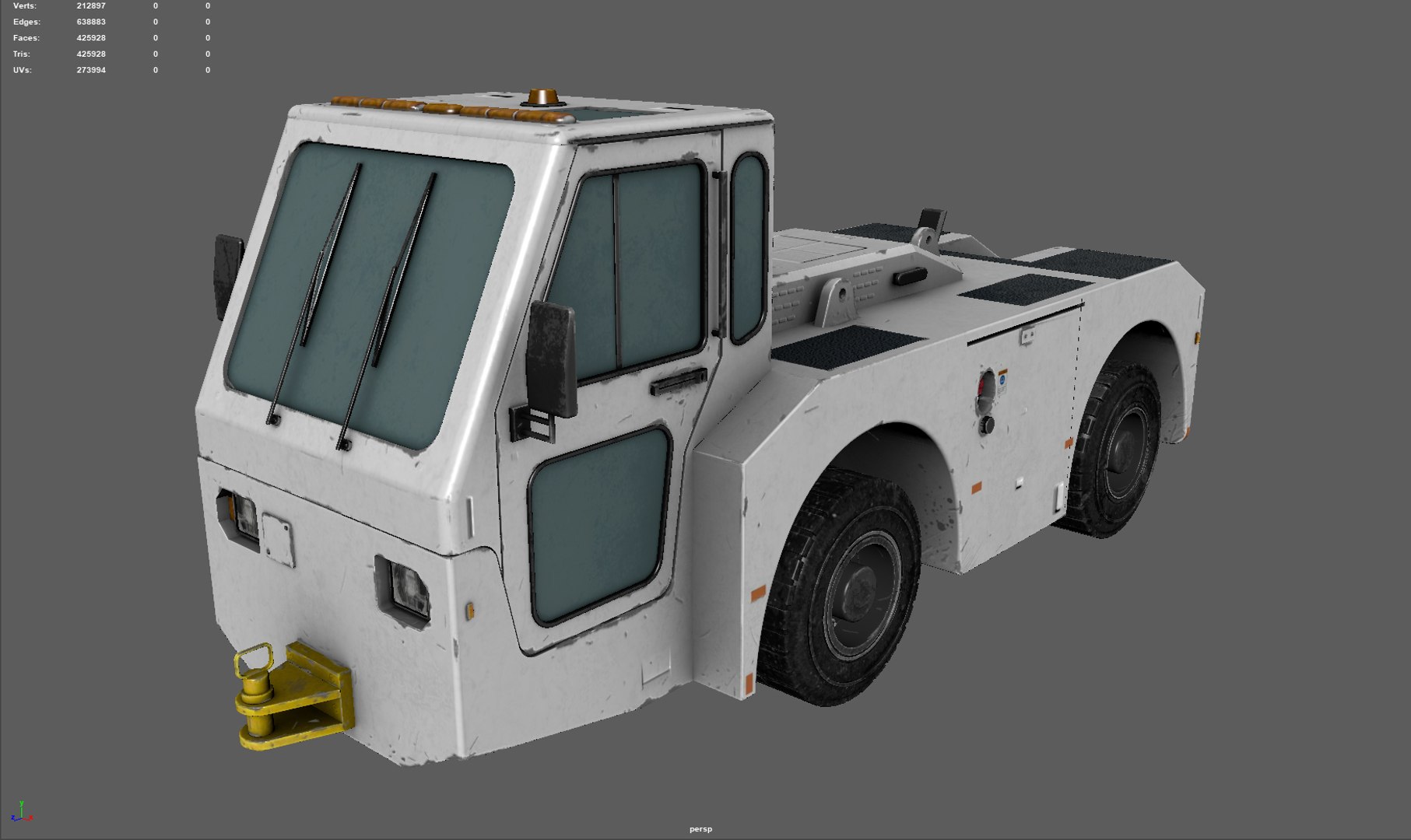 3D Airport Vehicle Model - TurboSquid 2242631