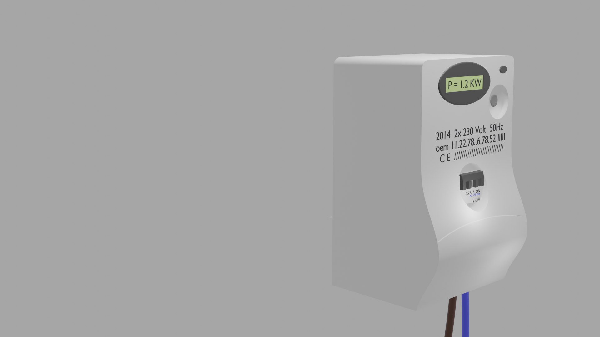 Electric Meter 3D - TurboSquid 1499520