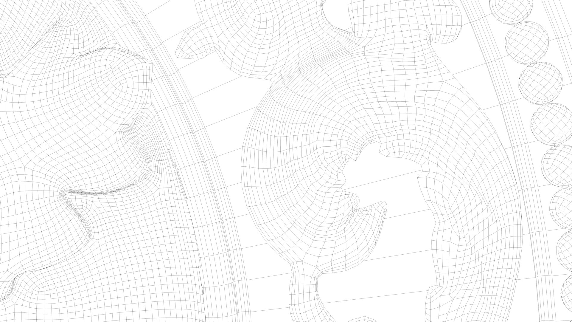 Ceiling Sockets Gypsum Plaster DR24 3D Model - TurboSquid 2014160