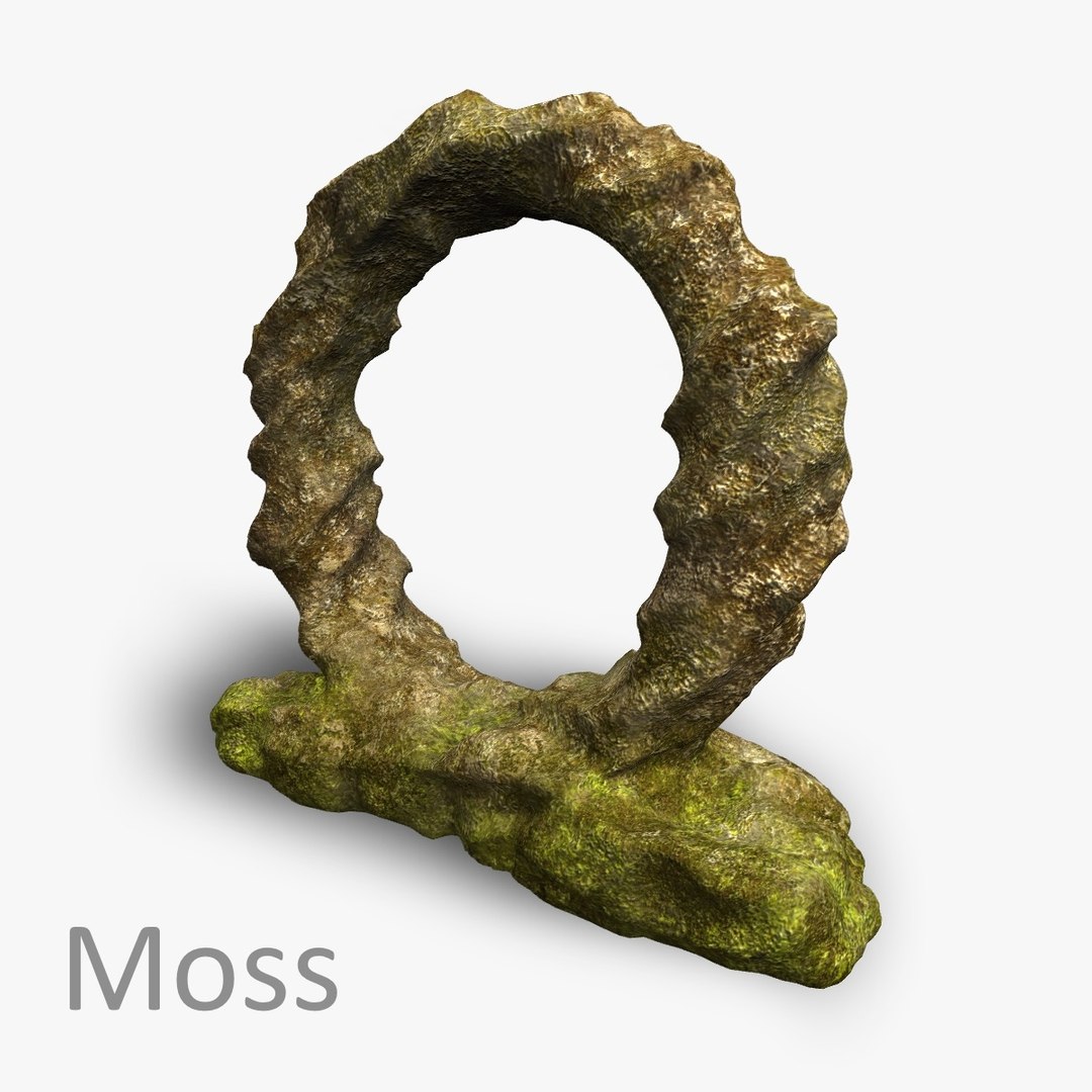 Free 3D Stone Portal 1 - Base Model - TurboSquid 2212871