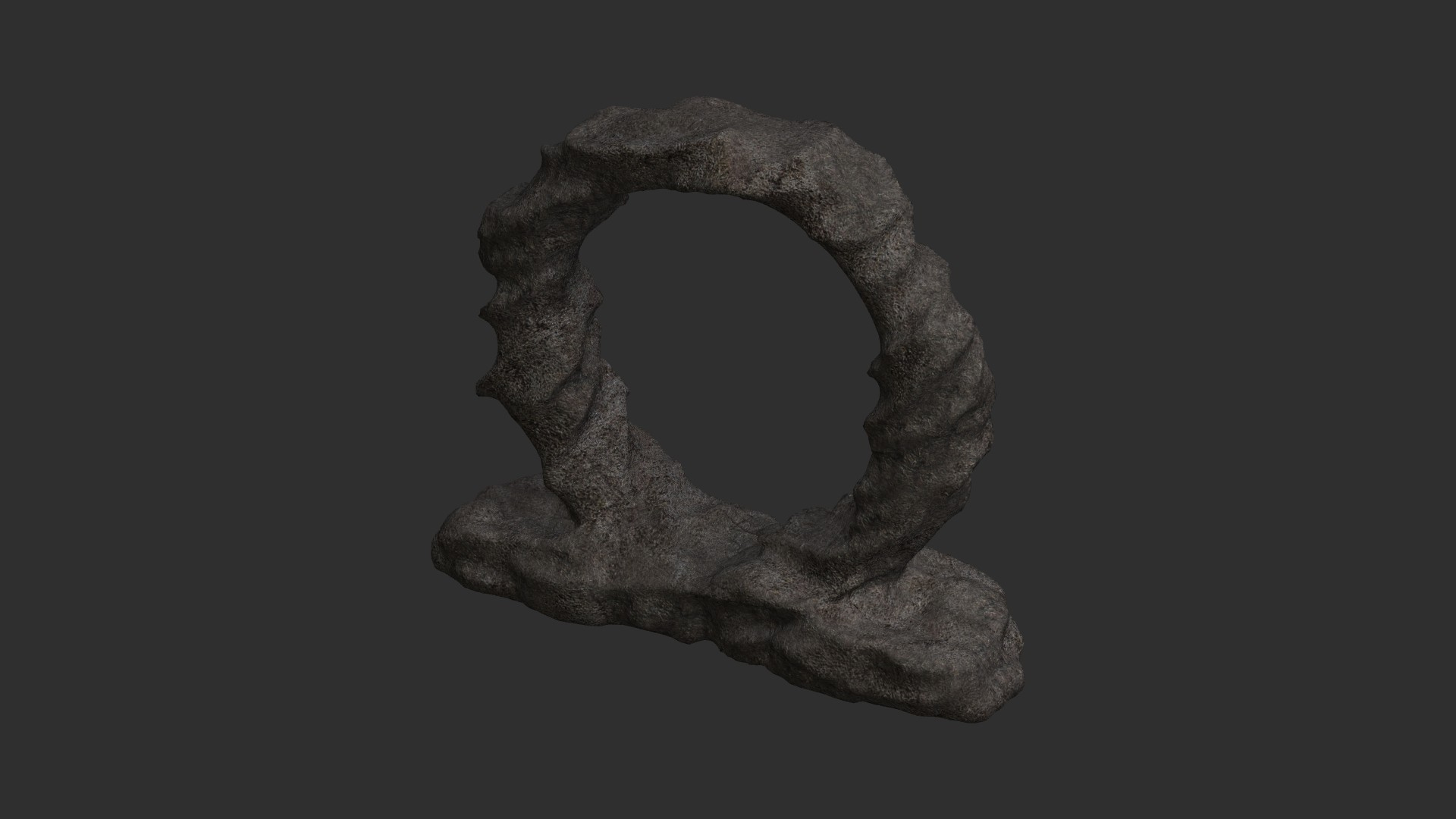 Free 3D Stone Portal 1 - Base Model - TurboSquid 2212871