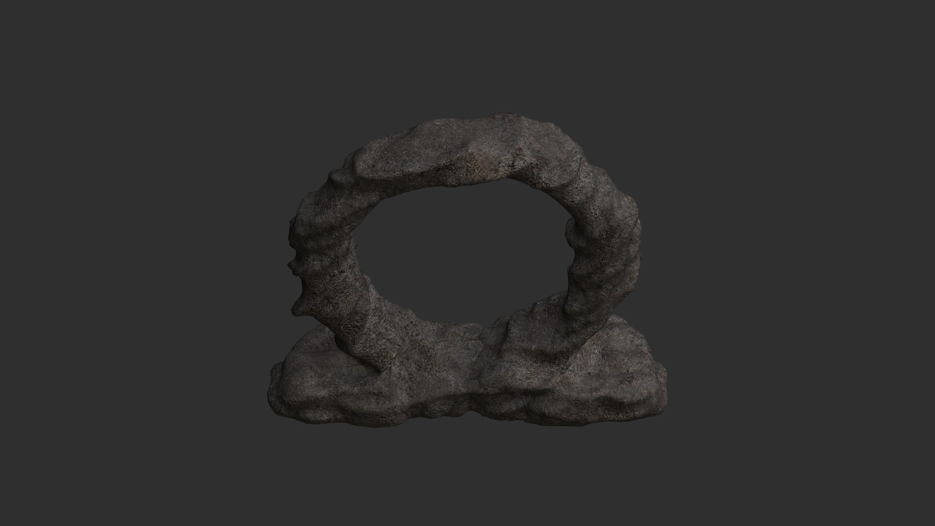 Free 3D Stone Portal 1 - Base Model - TurboSquid 2212871