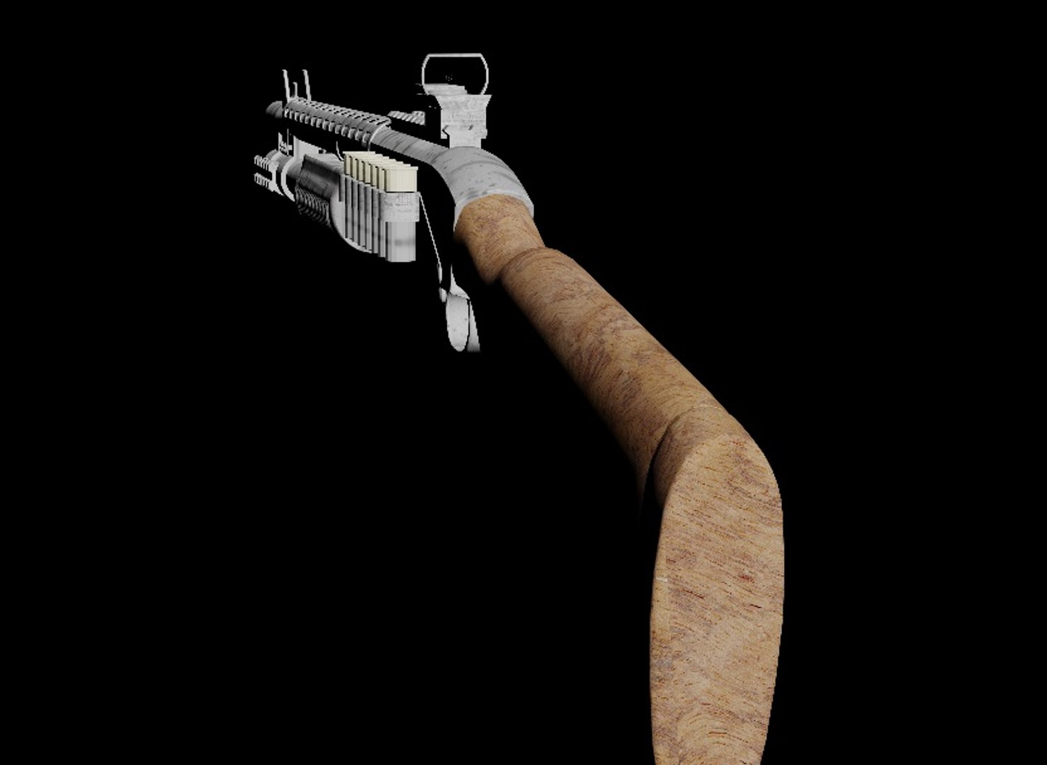 Remington 870 Model - TurboSquid 1227633