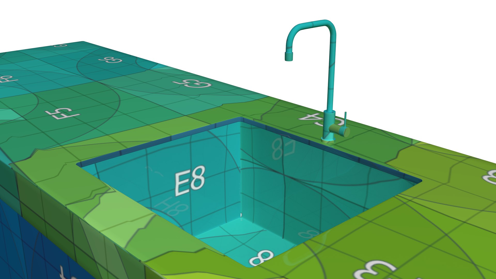 Kitchen Sink Model - TurboSquid 1734510