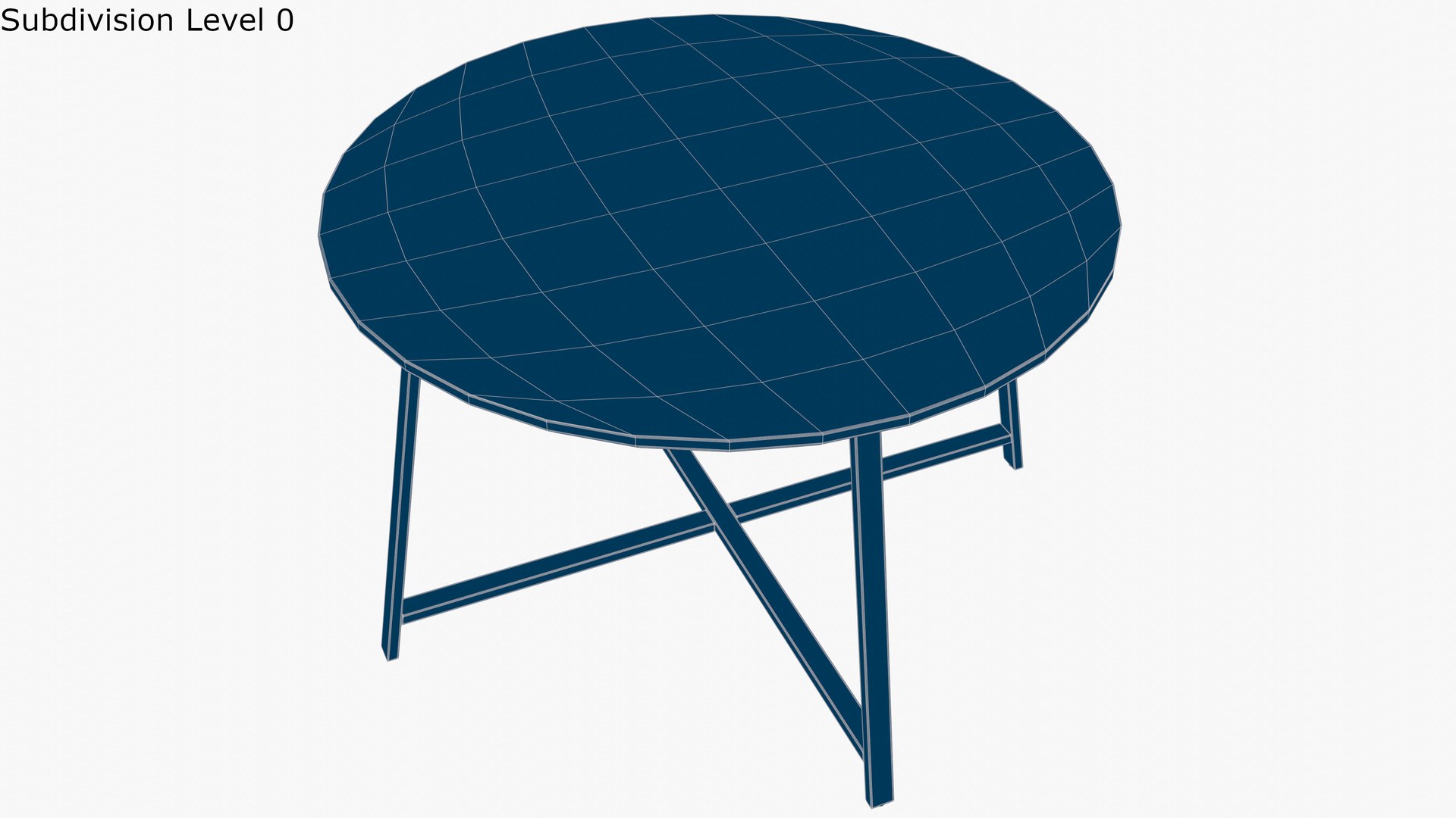 3D Reese Dining Table Model - TurboSquid 2162191