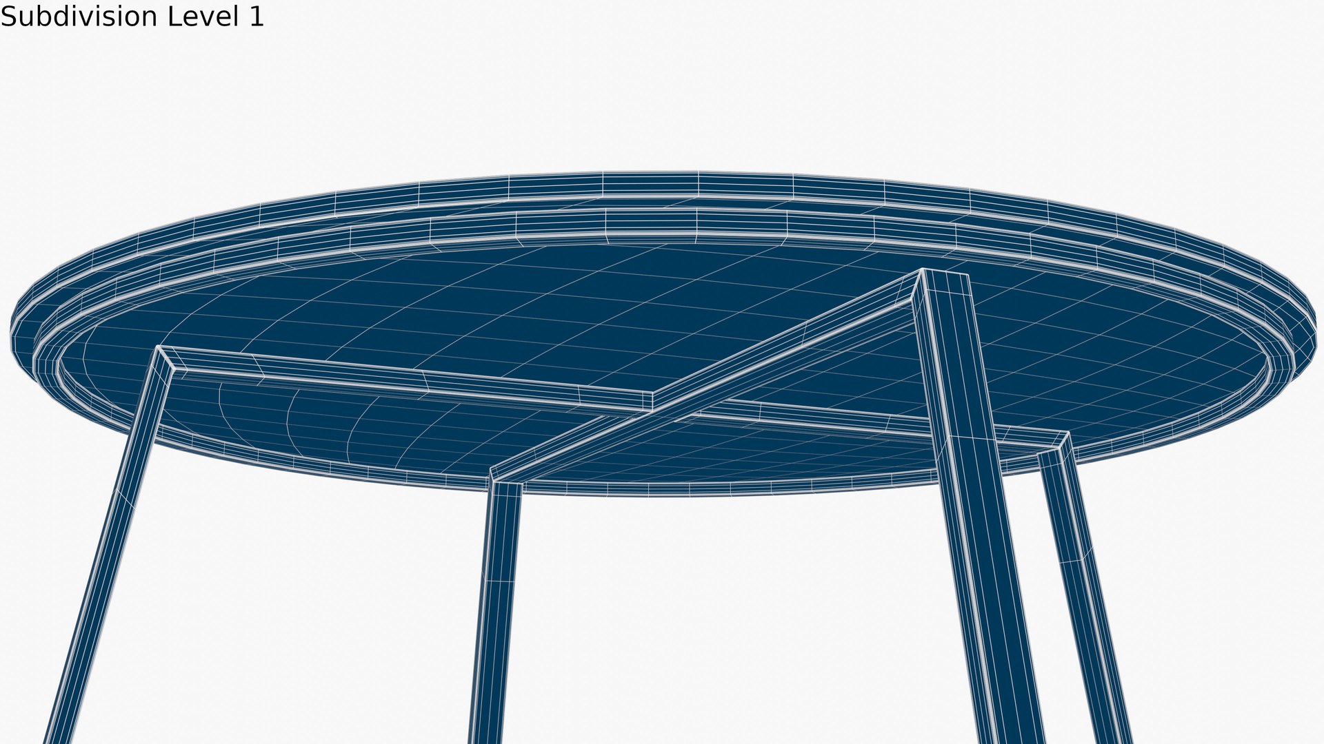 3D Reese Dining Table Model - TurboSquid 2162191