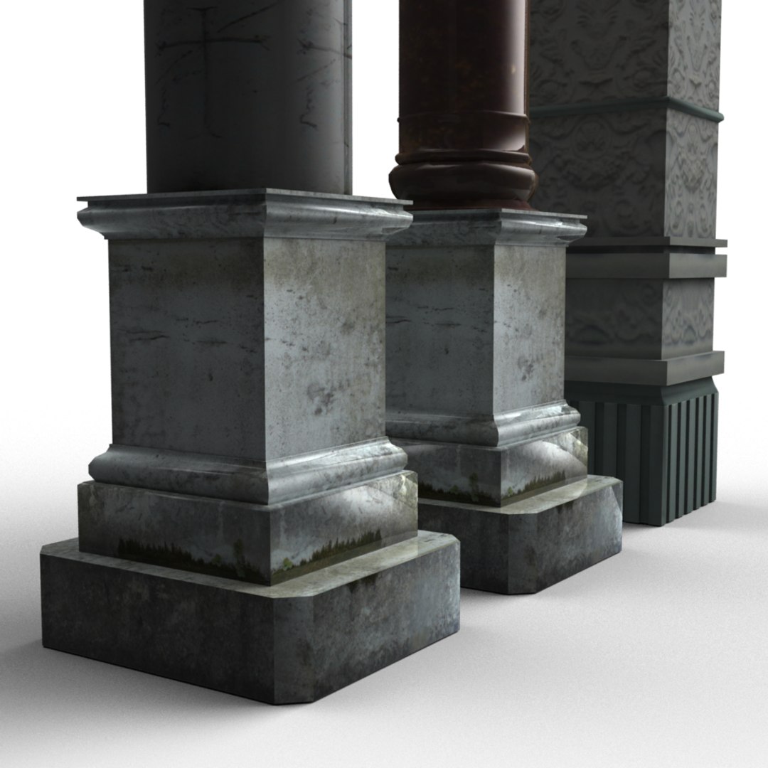 3d Columns