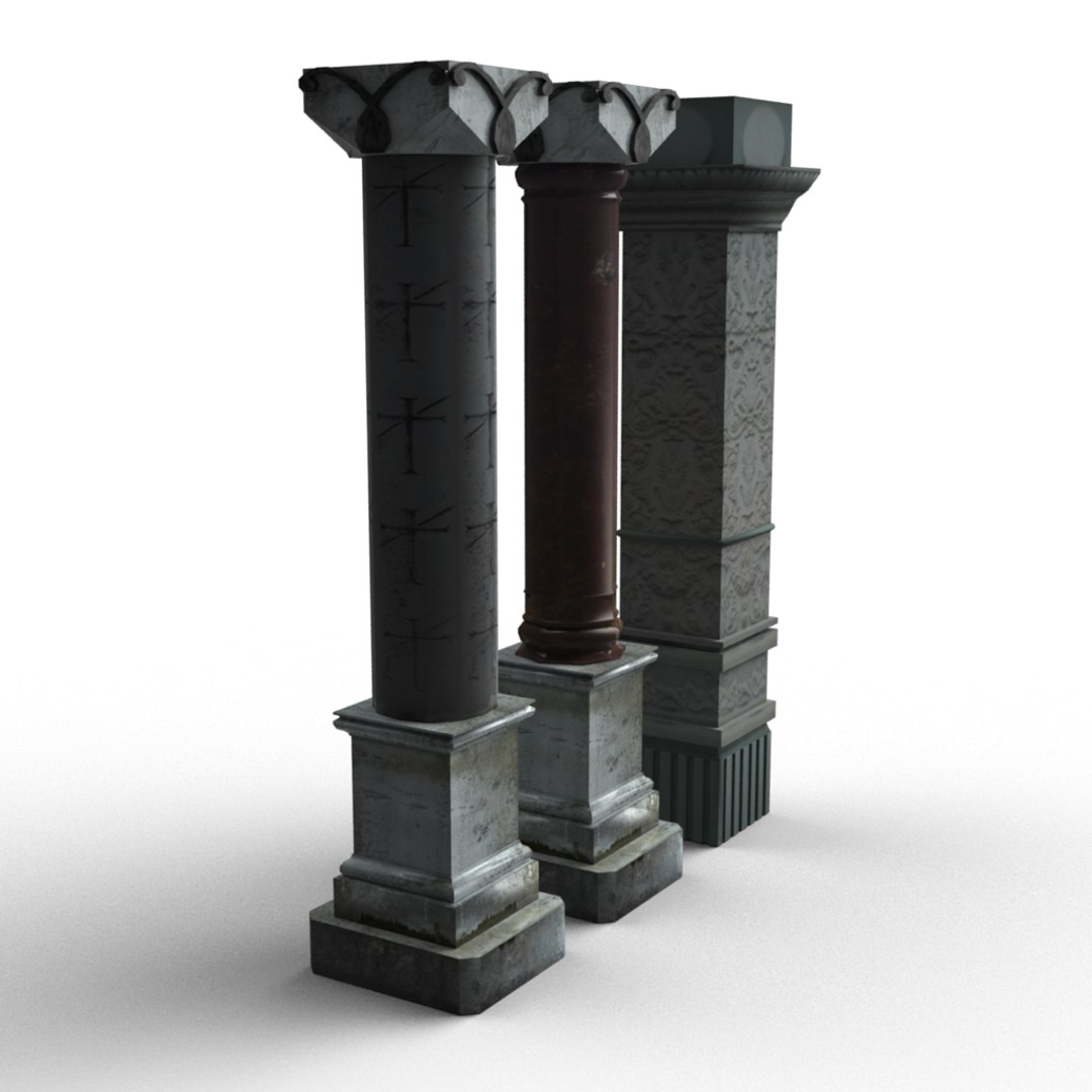 3d Columns