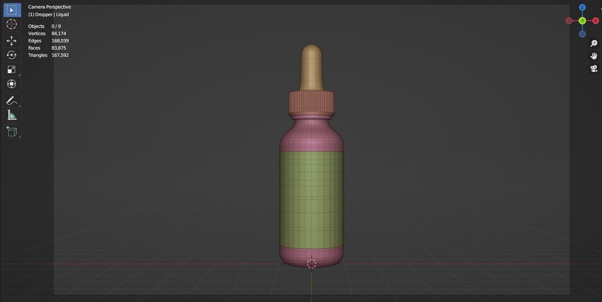 Dropper Bottle 3D model - TurboSquid 1873540