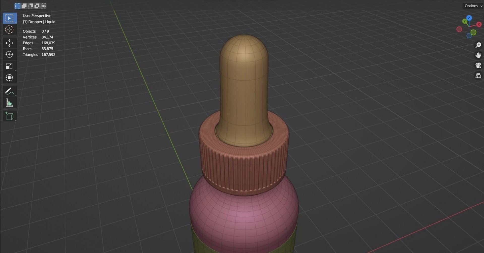 Dropper Bottle 3D model - TurboSquid 1873540