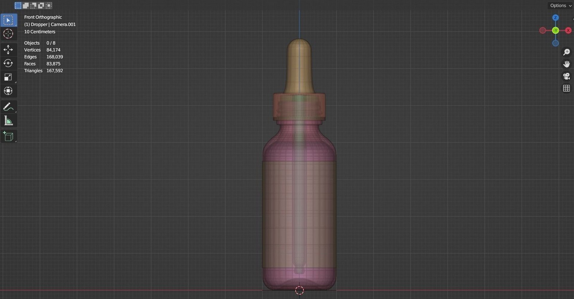 Dropper Bottle 3D model - TurboSquid 1873540