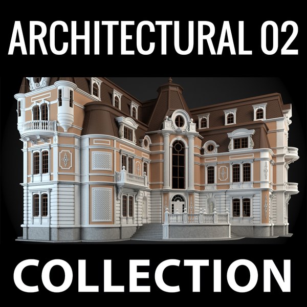 manor ancient 3d max