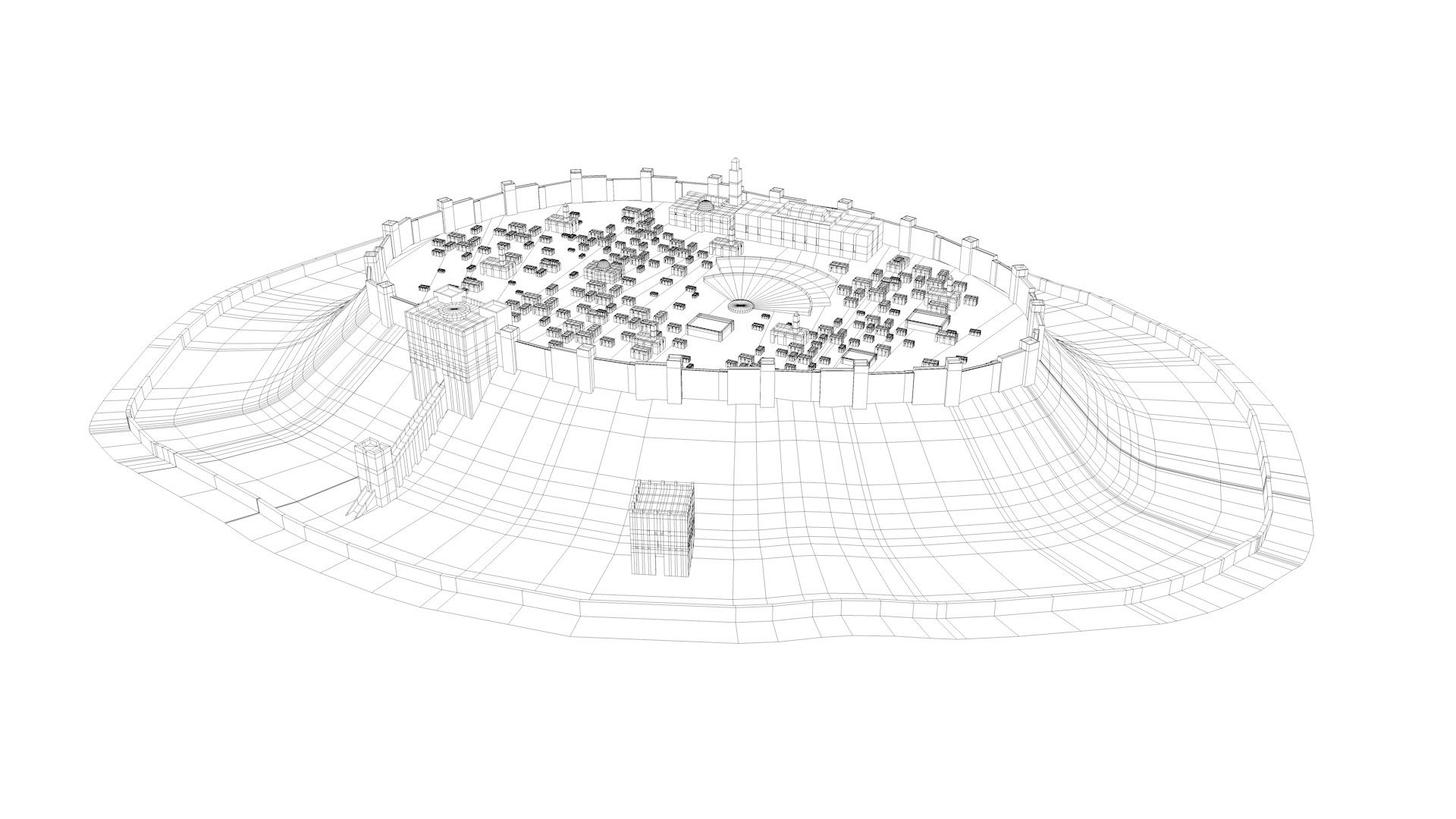 Aleppo Citadel 3D - TurboSquid 2093404
