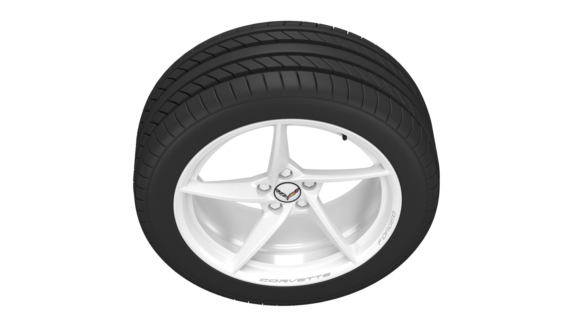 3D Chevrolet Corvette E-ray Rim - TurboSquid 2120160