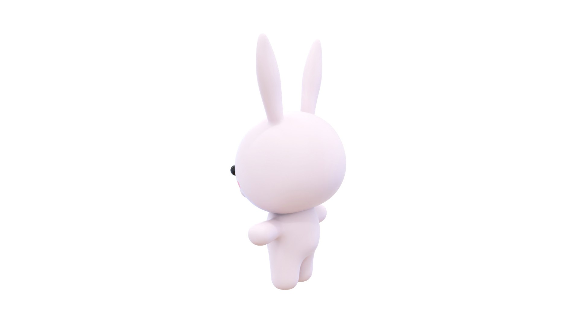 3D Character010 Chubby Rabbit - TurboSquid 2341964