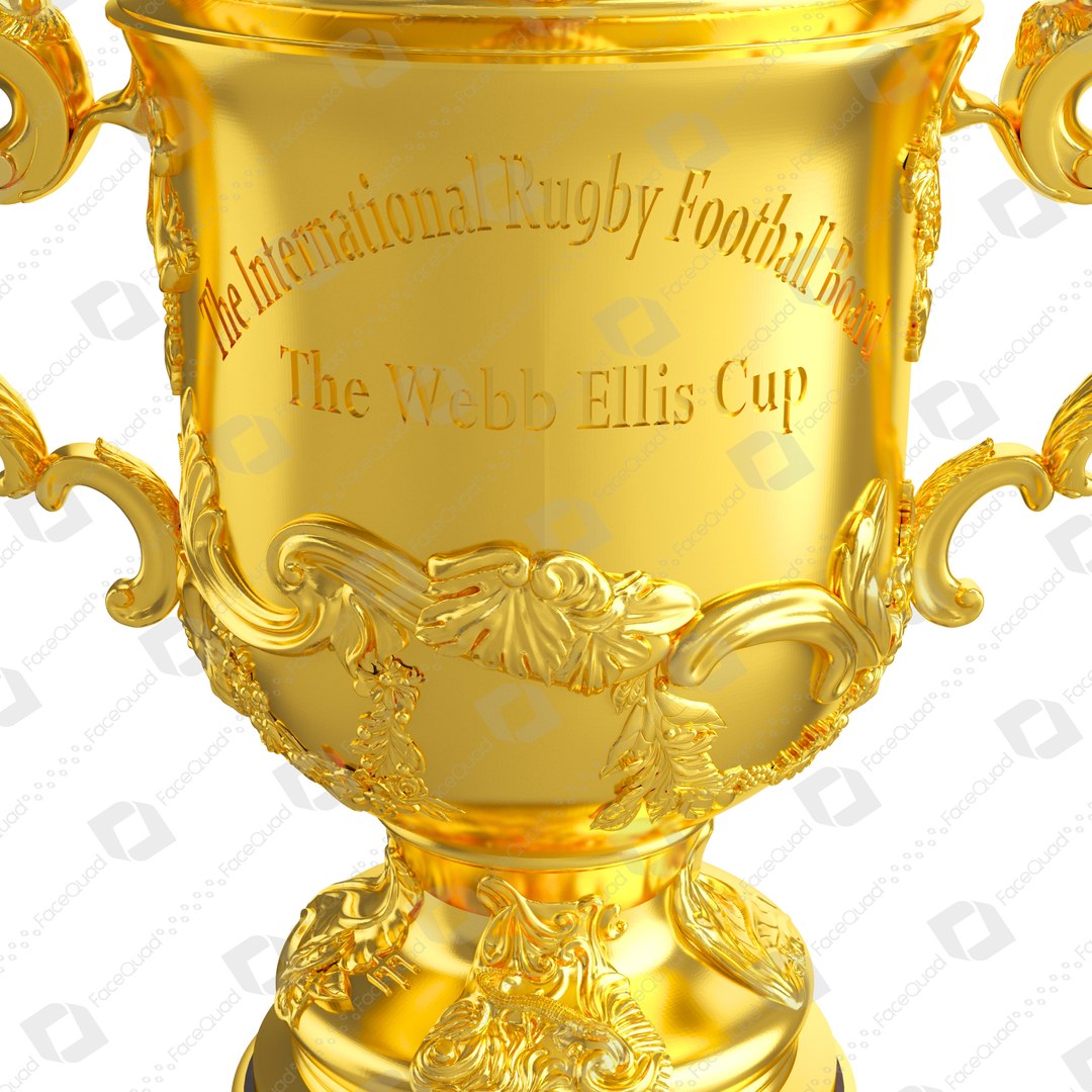 3D The Webb Ellis Cup Trophy Model - TurboSquid 1747814