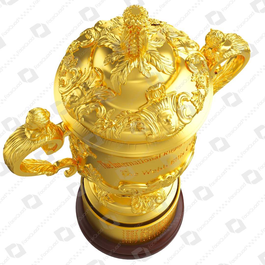 3D The Webb Ellis Cup Trophy Model - TurboSquid 1747814