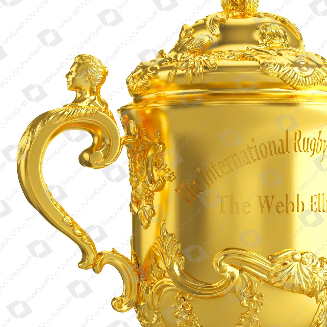 3D The Webb Ellis Cup Trophy Model - TurboSquid 1747814