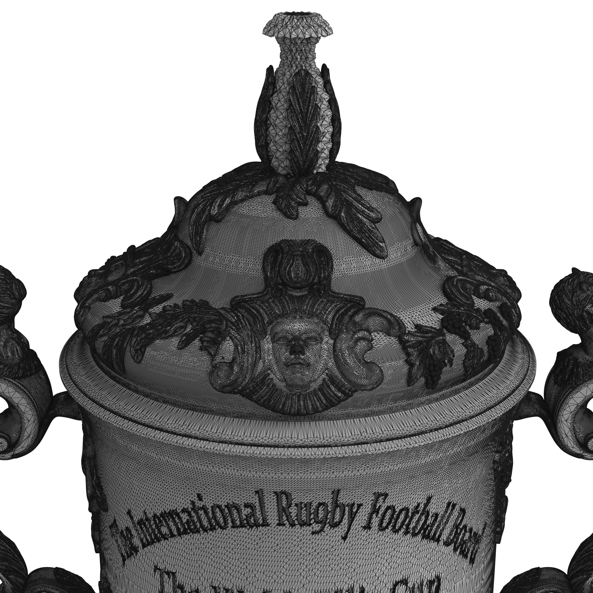 3D The Webb Ellis Cup Trophy model - TurboSquid 1747814
