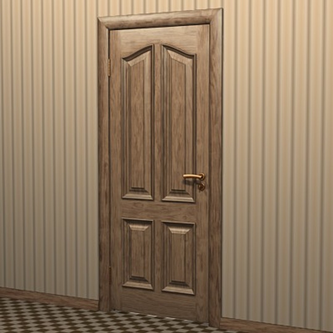 Interior Door 3d Model