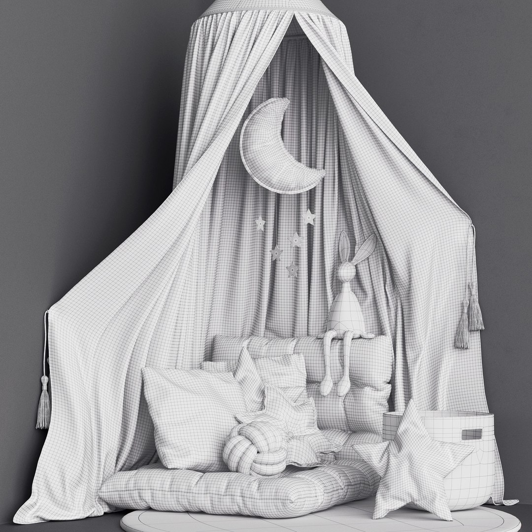 Moon Canopy 3D Model - TurboSquid 1415901