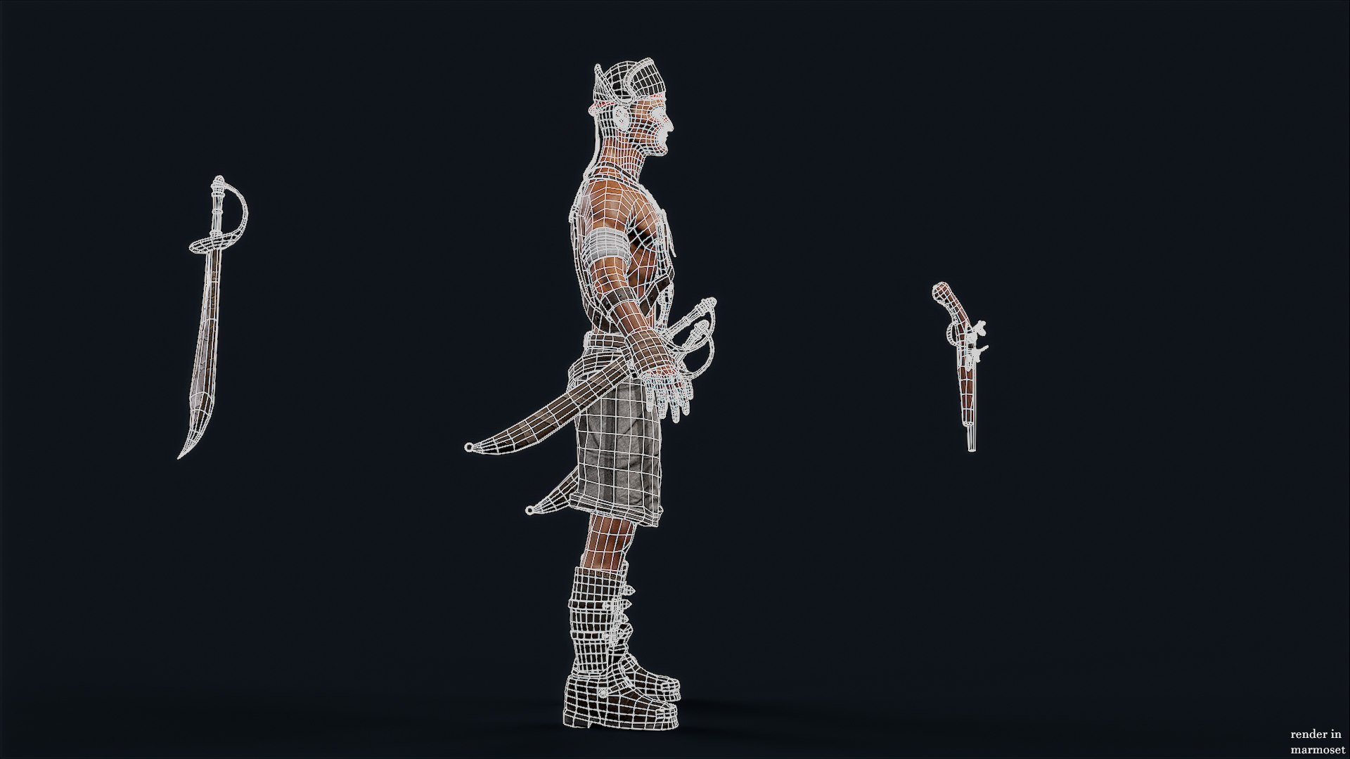 PIRATE R 2 Model - TurboSquid 2328220