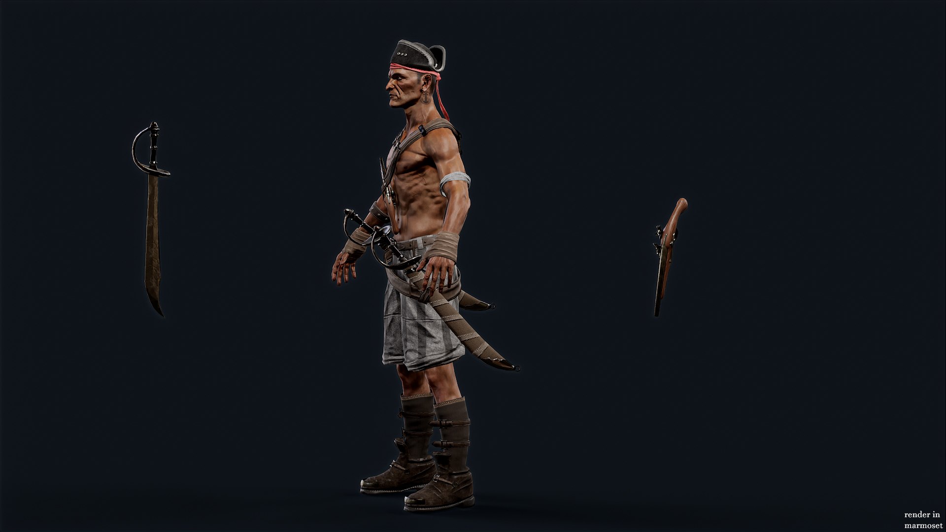 PIRATE R 2 Model - TurboSquid 2328220