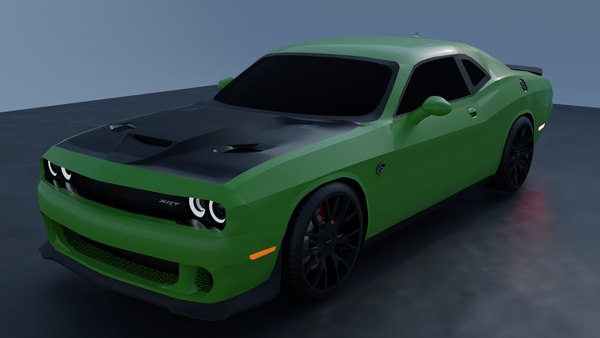 Dodge Challenger SRT Hellcat Modelo 3D - TurboSquid 2064864