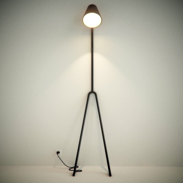 manana lamp design house 3d model