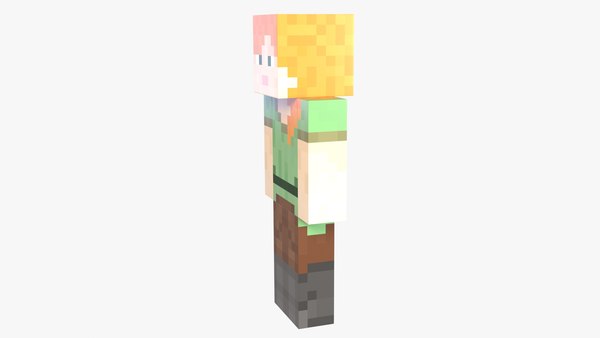 Minecraft characters pack model - TurboSquid 1640170