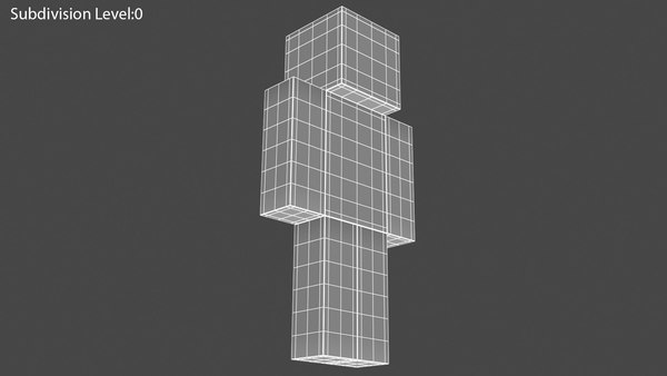 Minecraft characters pack model - TurboSquid 1640170
