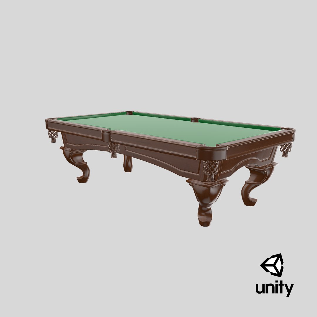 Billiard Table V1 3D - TurboSquid 1764706