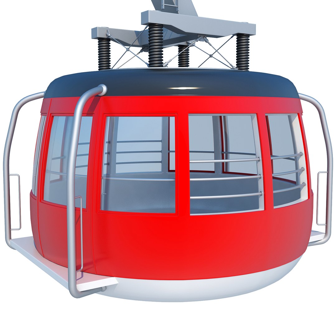 3D Cableway Cable Way - TurboSquid 1659920