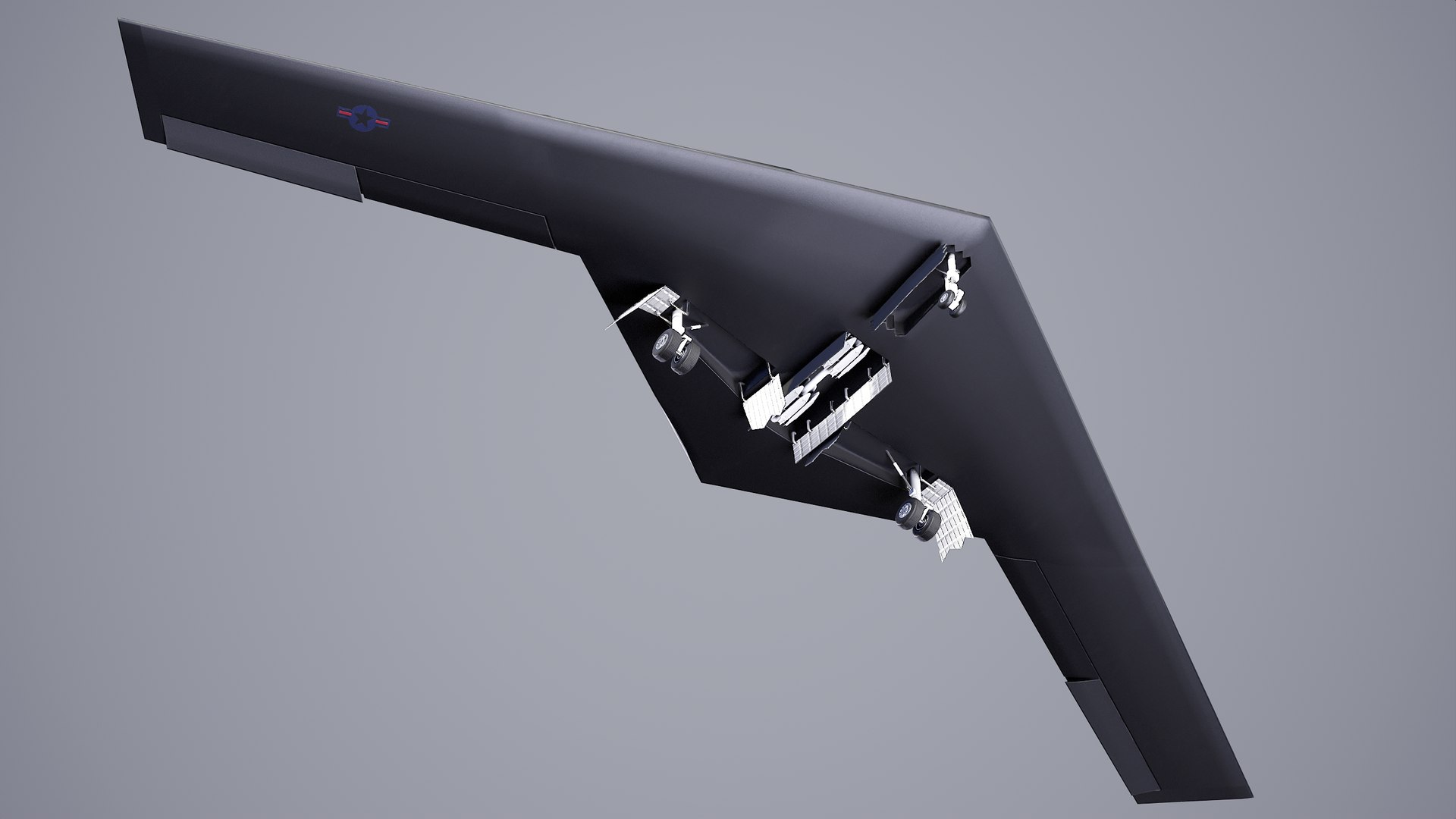 3D model Northrop Grumman B-21 Raider Stealth Bomber - TurboSquid 2087211