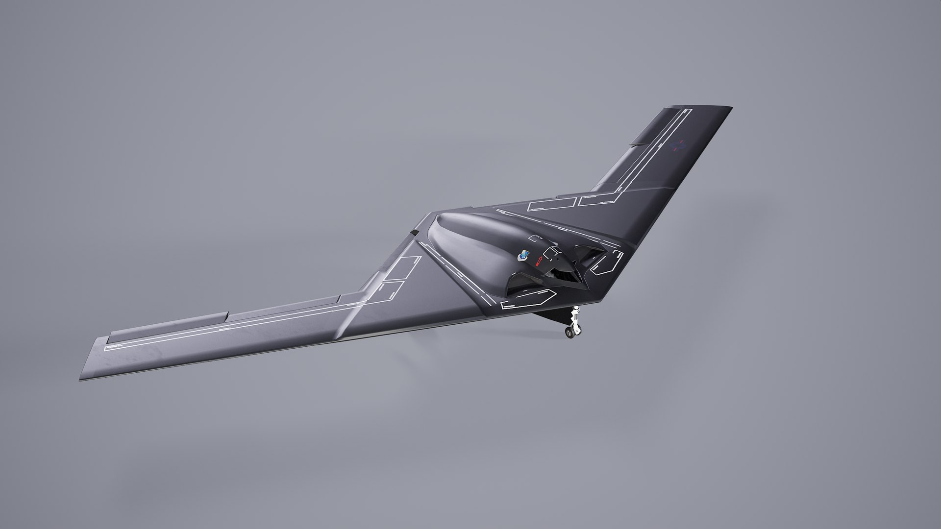 3D model Northrop Grumman B-21 Raider Stealth Bomber - TurboSquid 2087211