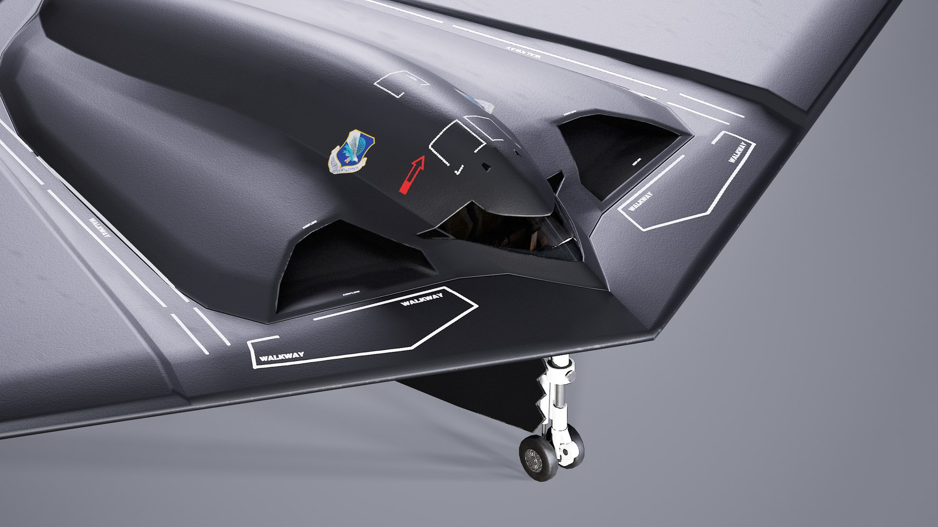 3D model Northrop Grumman B-21 Raider Stealth Bomber - TurboSquid 2087211